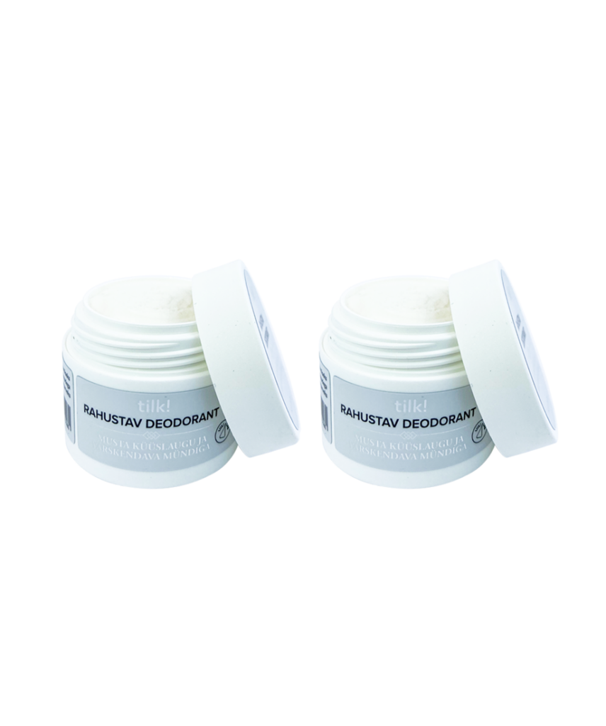 tilk deodorant with black garlic and spearmint